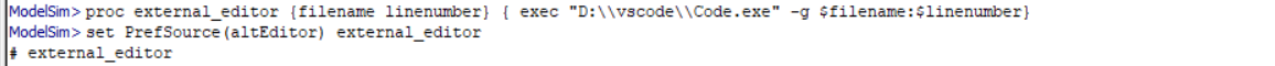 如何在vscode上配合modelsim写VHDL代码_vscode vhdl-CSDN博客