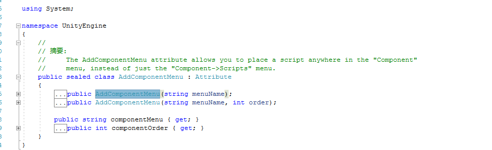 【Unity3D日常开发】AddComponentMenu添加菜单命令_unity addcomponentmenu-CSDN博客