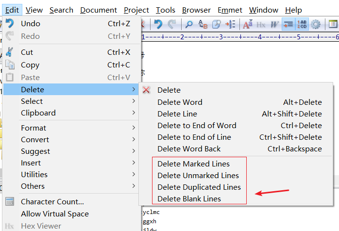 editplus 快捷键及设置tab空白符及删除空格空行_右键editplus去除-CSDN博客