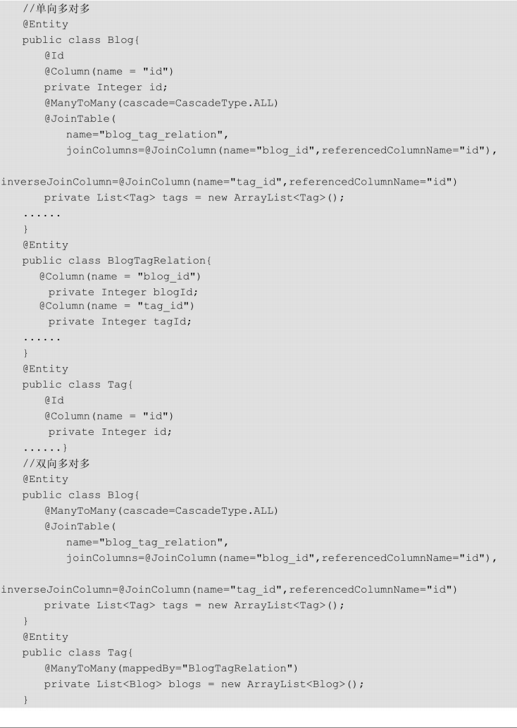 Spring Data JPA 关联关系注解_jpa joincolumn-CSDN博客