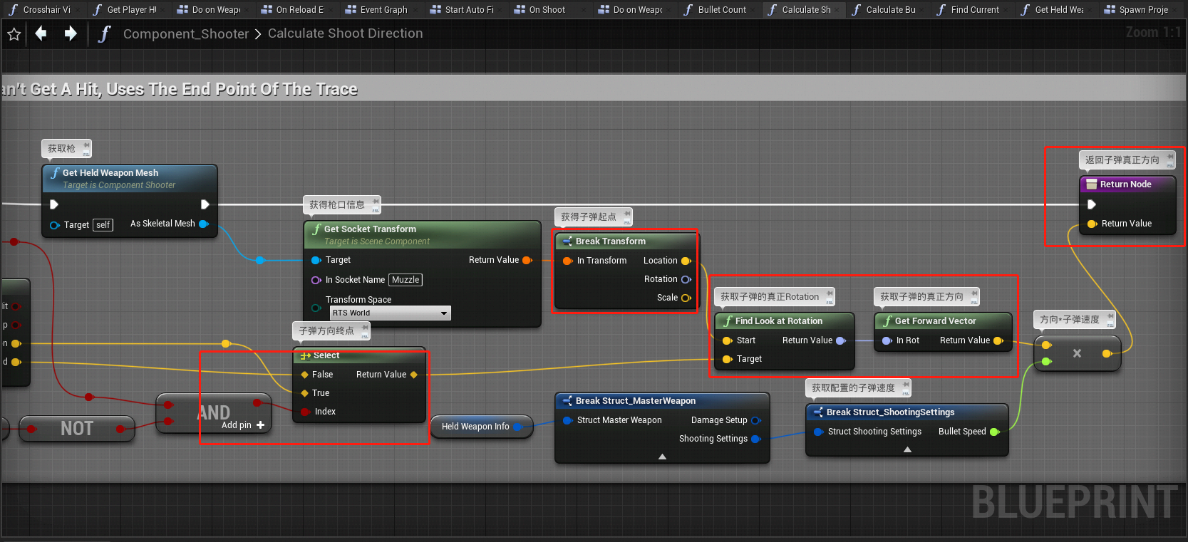 [UE4]蓝图发射子弹 - 推荐方式_ue4飞机投弹蓝图-CSDN博客
