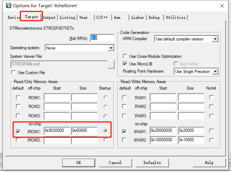 STM32CubeIDE修改Flash/ROM起始地址及地址范围_stm32cubeide设置flash烧录地址和大小-CSDN博客