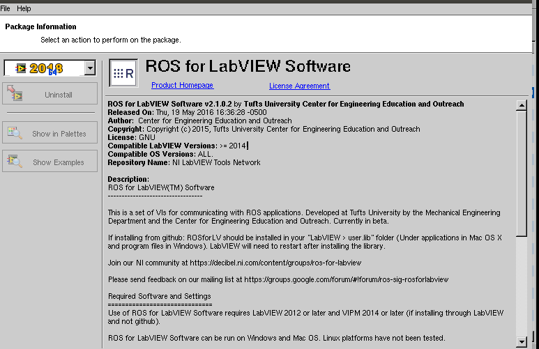 ubuntu 18.04 安装LabVIEW2018 vipm ros-for-labview_ubuntu安装labview-CSDN博客