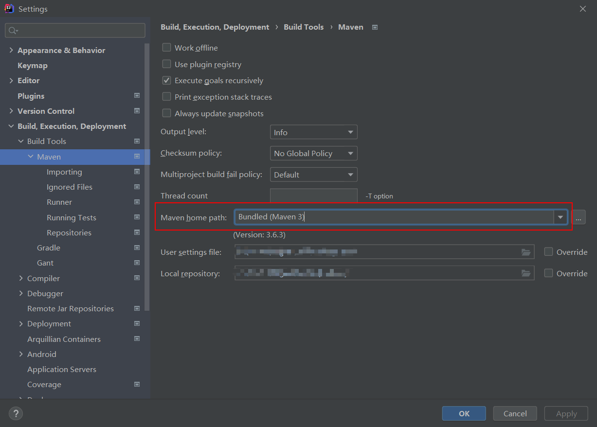Idea maven configuration problem - Programmer Sought