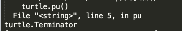 对于turtle.terminator的解决方法-CSDN博客