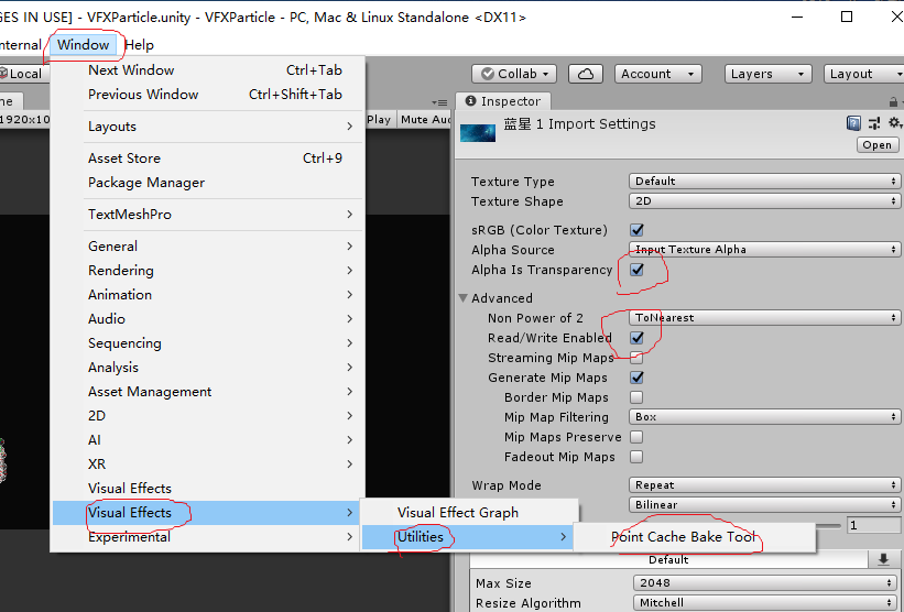 VisualEffectGraph的VFX粒子的point cache制作_visualeffectgraph point cache-CSDN博客