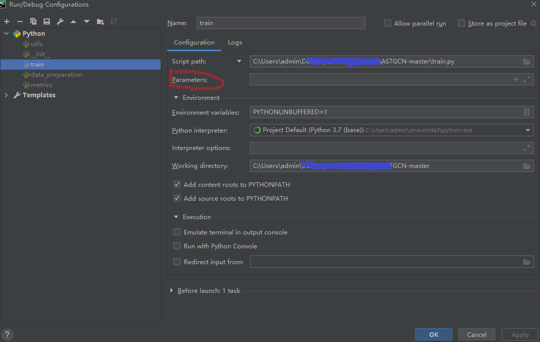 train.py: error: the following arguments are required: --config解决办法-CSDN博客