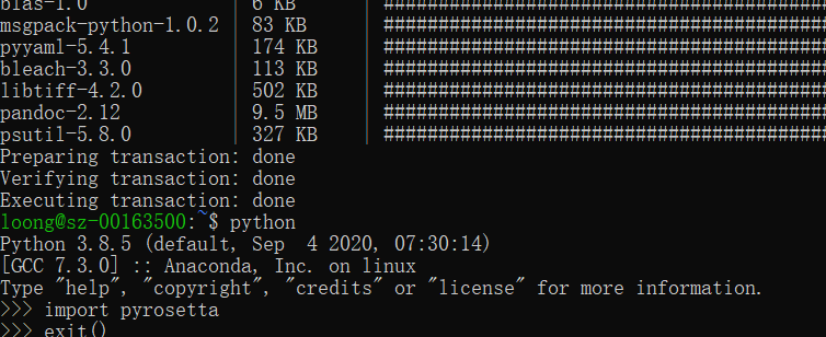 win10 wsl ubuntu 安装conda；访问本地文件目录；conda 安装 pyrosetta；pyrosetta连接win10 pymol_pyrosetta软件windows安装 ...