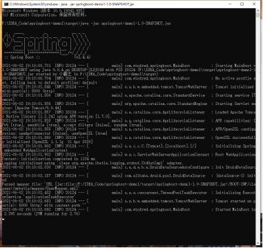 SpringBoot项目打包exe程序_springboot打包成exe-CSDN博客