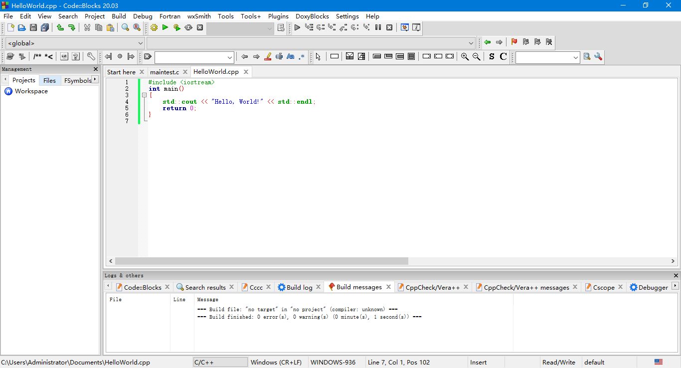 免费开源C、C++ IDE——Falcon C++、ZinjaI、CodeBlocks-CSDN博客