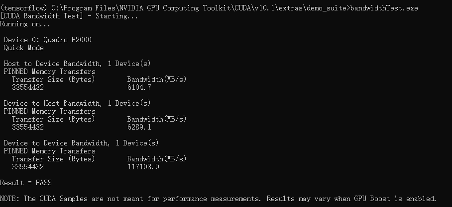 Win10下配置tensorflow Gpu（nvidia Quadro P2000）p2000显卡设置 Csdn博客 