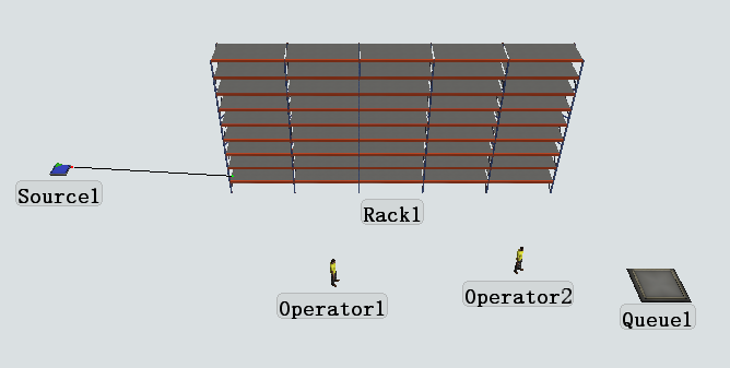 Flexsim-查找货架上指定货格的货物案例_bay of level-CSDN博客
