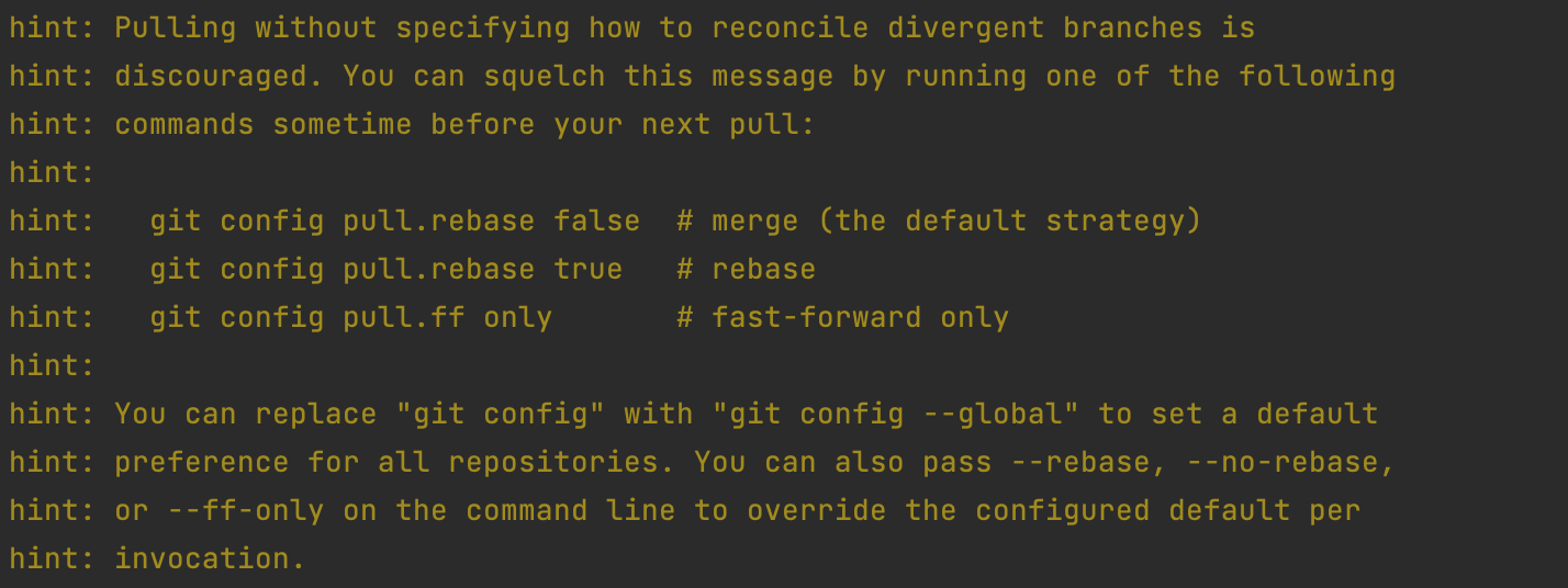 Git Pull时遇到的问题git Config Pullff Csdn博客 