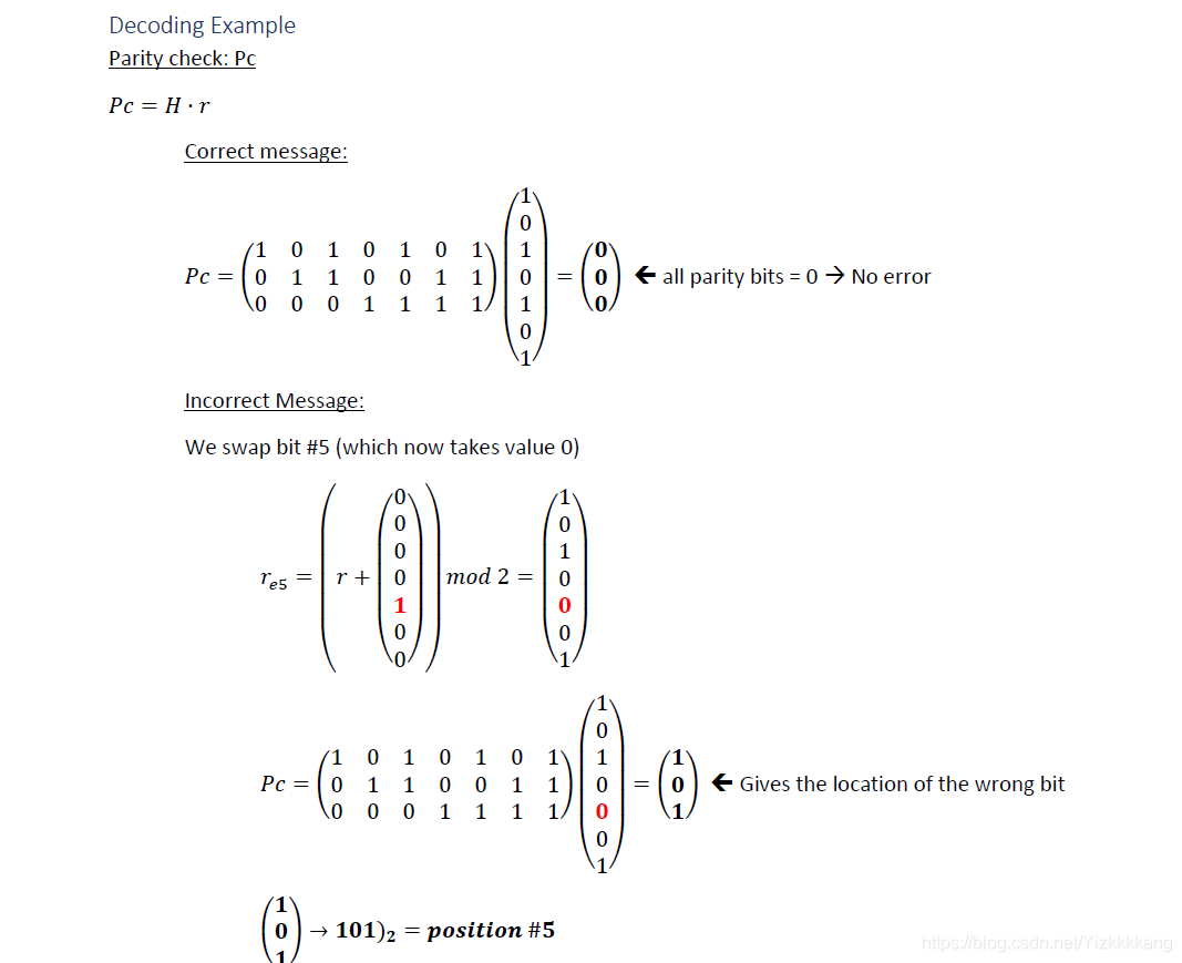 数字传输 任意位数的汉明码hamming Code编码产生误差纠错(原理python代码实现)采用汉明码编码误码率 Csdn博客