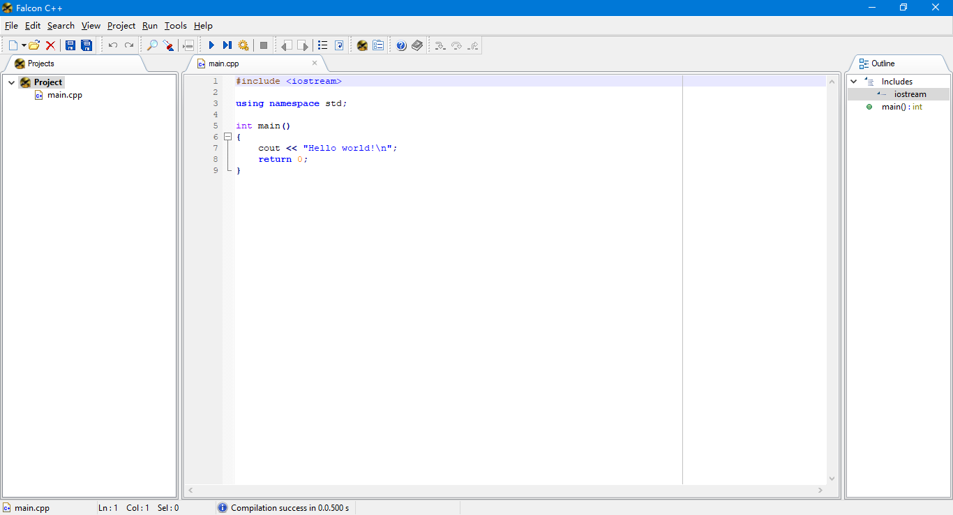 免费开源C、C++ IDE——Falcon C++、ZinjaI、CodeBlocks-CSDN博客