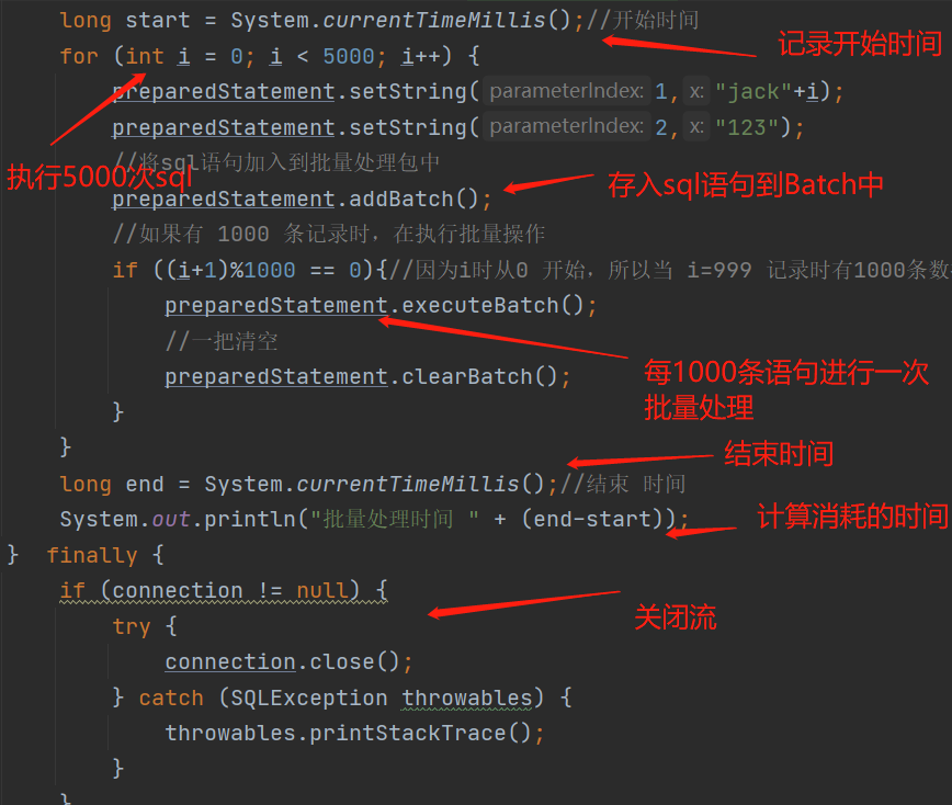 Jdbc批量处理操作batch方法 Jdbc Batch Csdn博客