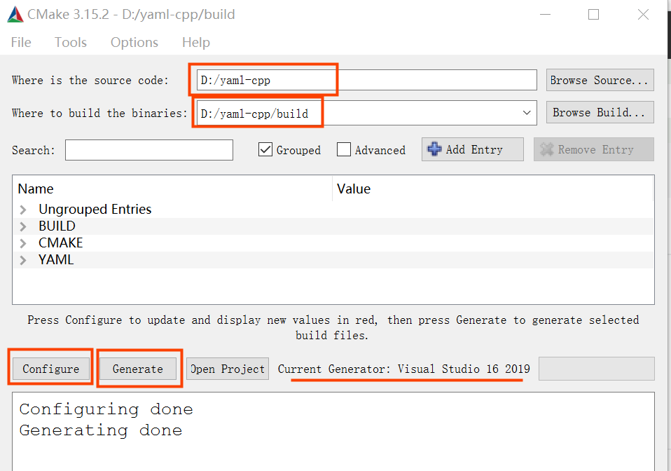Win10 Vs2019配置yaml Cpp库vs2019 Yaml Cpp库release Csdn博客 