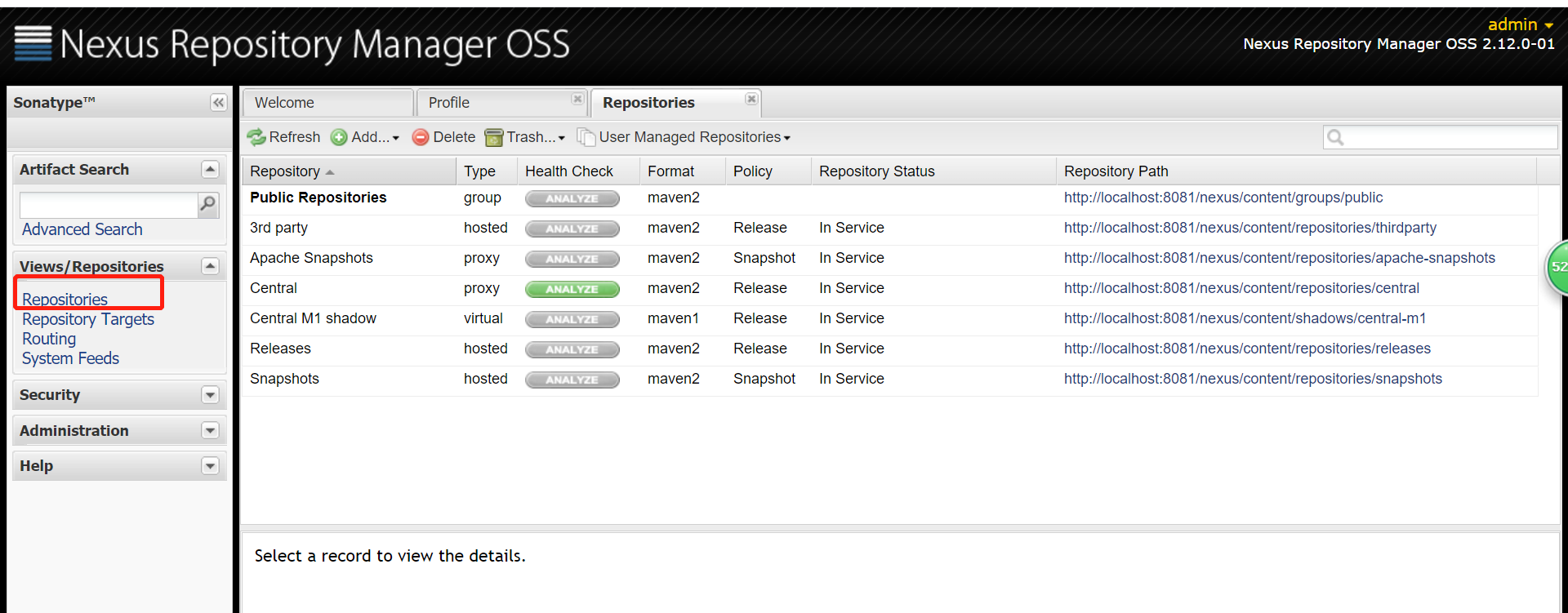 详解本地maven私服nexus安装及上传jar包snapshots快照_nexus snapshot-CSDN博客