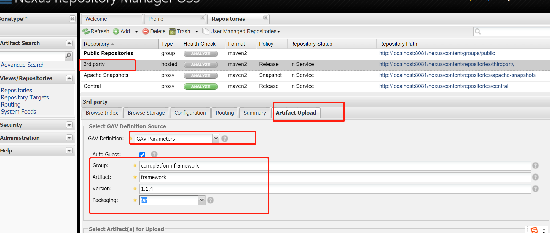 详解本地maven私服nexus安装及上传jar包snapshots快照_nexus snapshot-CSDN博客