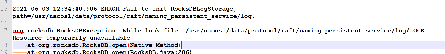 nacos2.0搭建伪集群只能启动成功一个服务问题解决_fail to init node, please see the logs to find the-CSDN博客