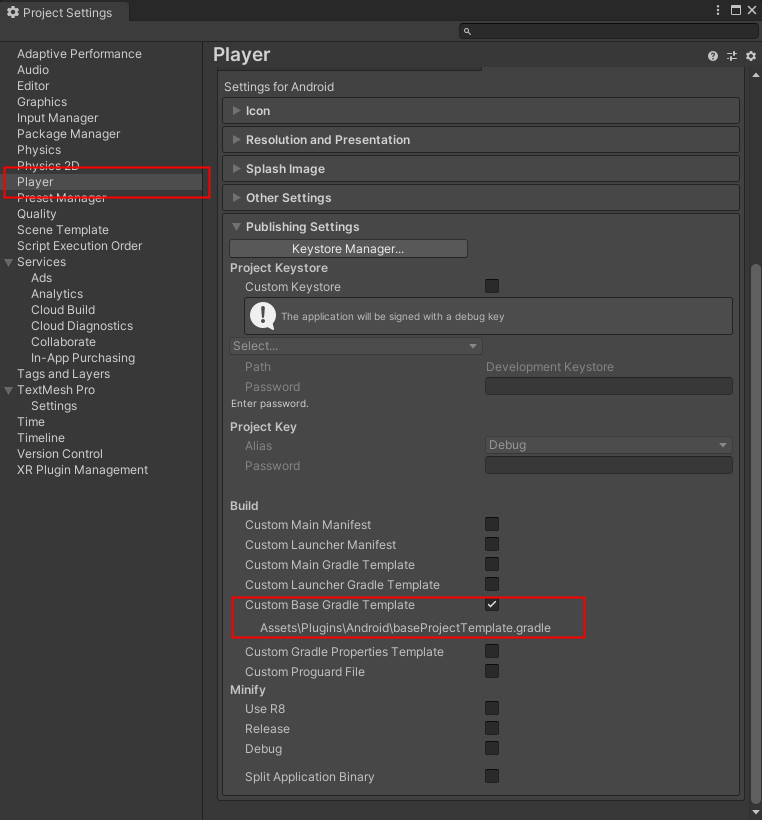 记录Unity 打包APK 错误 The option ‘android.enableR8’ is deprecated and should not be used anymore.解决方案 ...