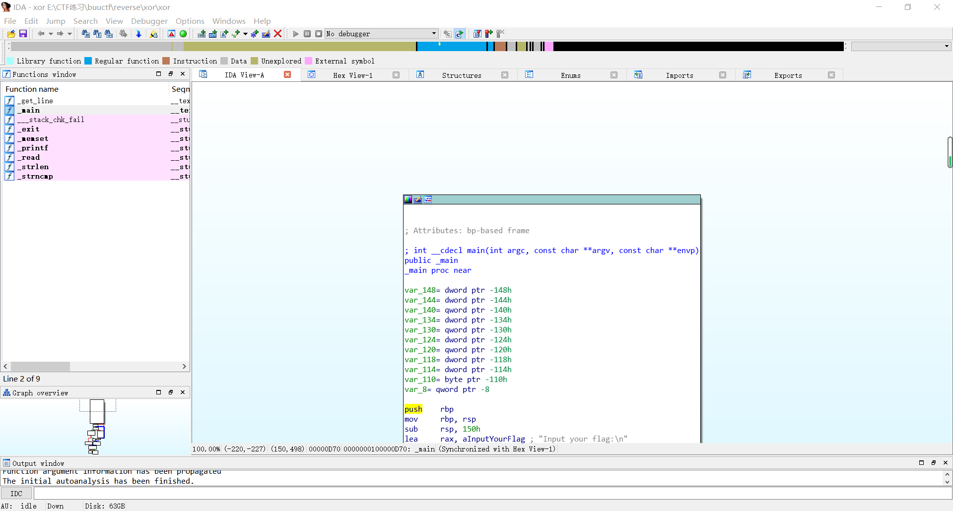 Buuctf Reverse刷题笔记02（xor、reverse3、不一样的flag、simplerev、java逆向解密） Ctf Reverse Xor 加密 Csdn博客