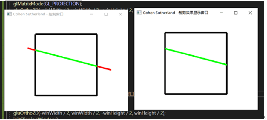 《计算机图形学》实验报告 Cohen Sutherland裁剪算法_cohen-sutherland算法实验报告-CSDN博客