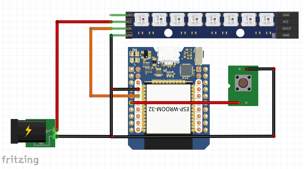 LIVE MINI ESP32开发板教程系列（四）NeoPixel + ws2812b实现炫彩显示_neomatrix和neopixel显示 ...