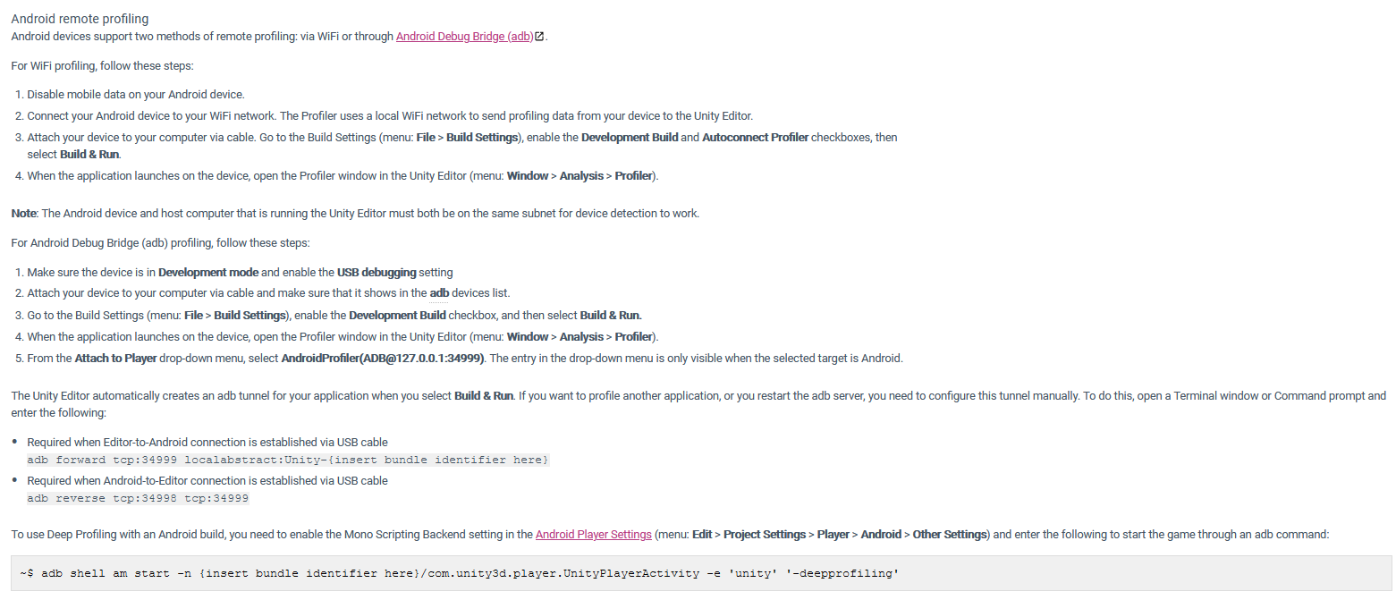 Unity 基础 之 连接 Android 手机 使用 Profiler 基于 2019.3.x_unity android profiler-CSDN博客