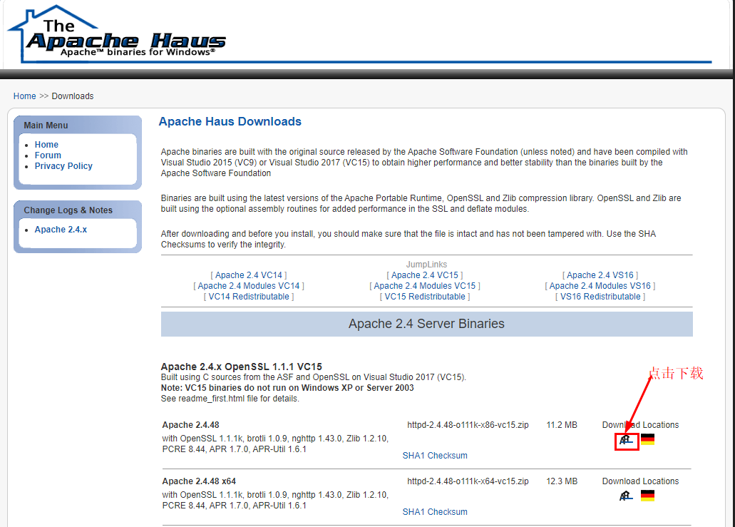 在windows配置php8.0与apache2.4环境+ThinkPHP的方法_thinkphp8 apache-CSDN博客