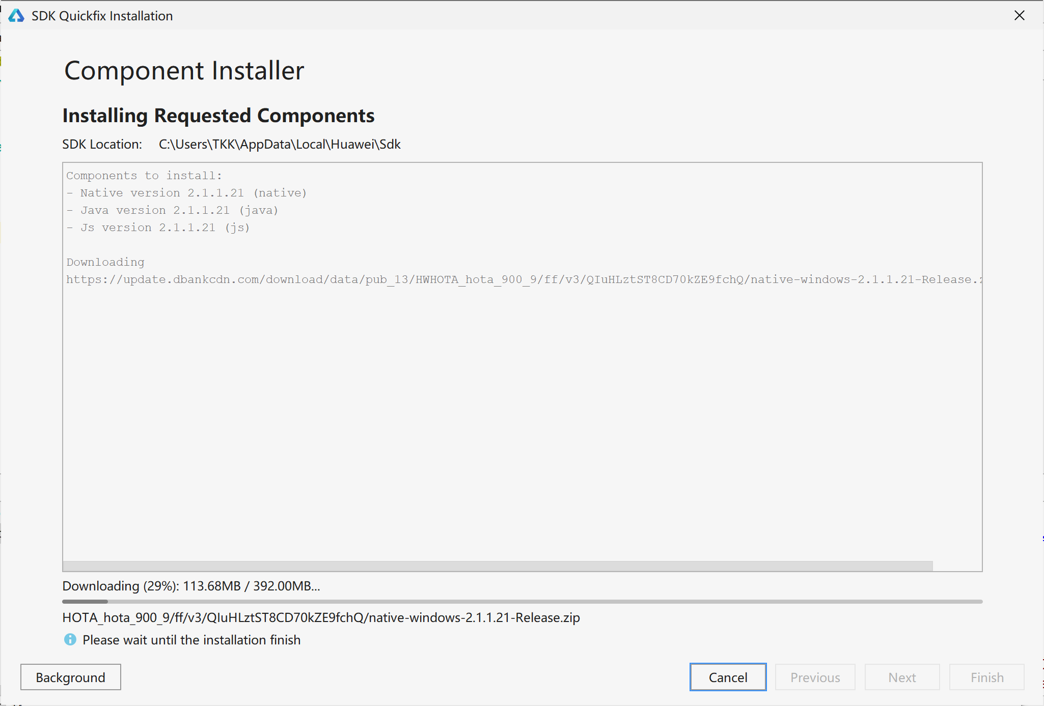 鸿蒙HarmonyOS - DevEco Studio - Unable to download the HarmonyOS SDK SDK无法安装_unable to download ...
