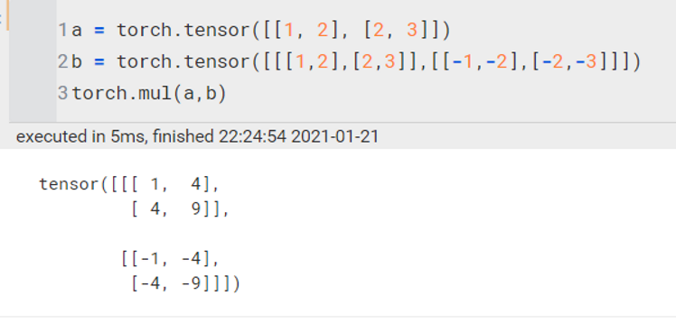Pytorch笔记：pytorch的乘法pytorch 点乘 Csdn博客
