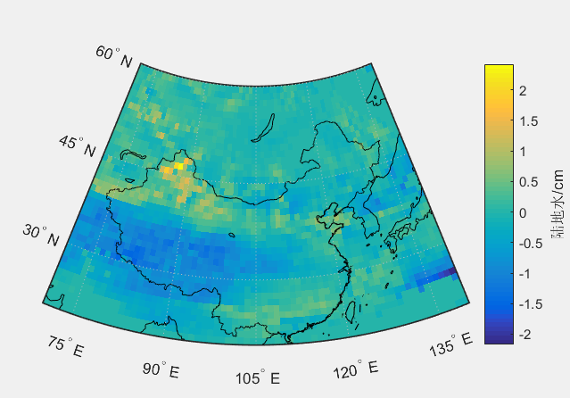 MATLAB根据经纬度格网数据画地图_matlab 提取栅格的经纬度信息 作图-CSDN博客