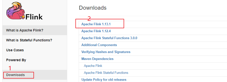Flink 1.13.0 下载， 启动，运行WordCount_apache-flink1.13 下载-CSDN博客