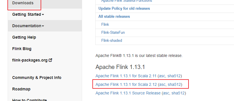 Flink 1.13.0 下载， 启动，运行WordCount_apache-flink1.13 下载-CSDN博客
