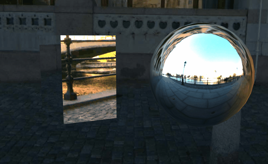 three.js使用环境贴图创建虚假的反光效果，使用CubeTextureLoader创建全景贴图，使用envMap创建静态环境贴图(vue中使用three.js82)_three ...