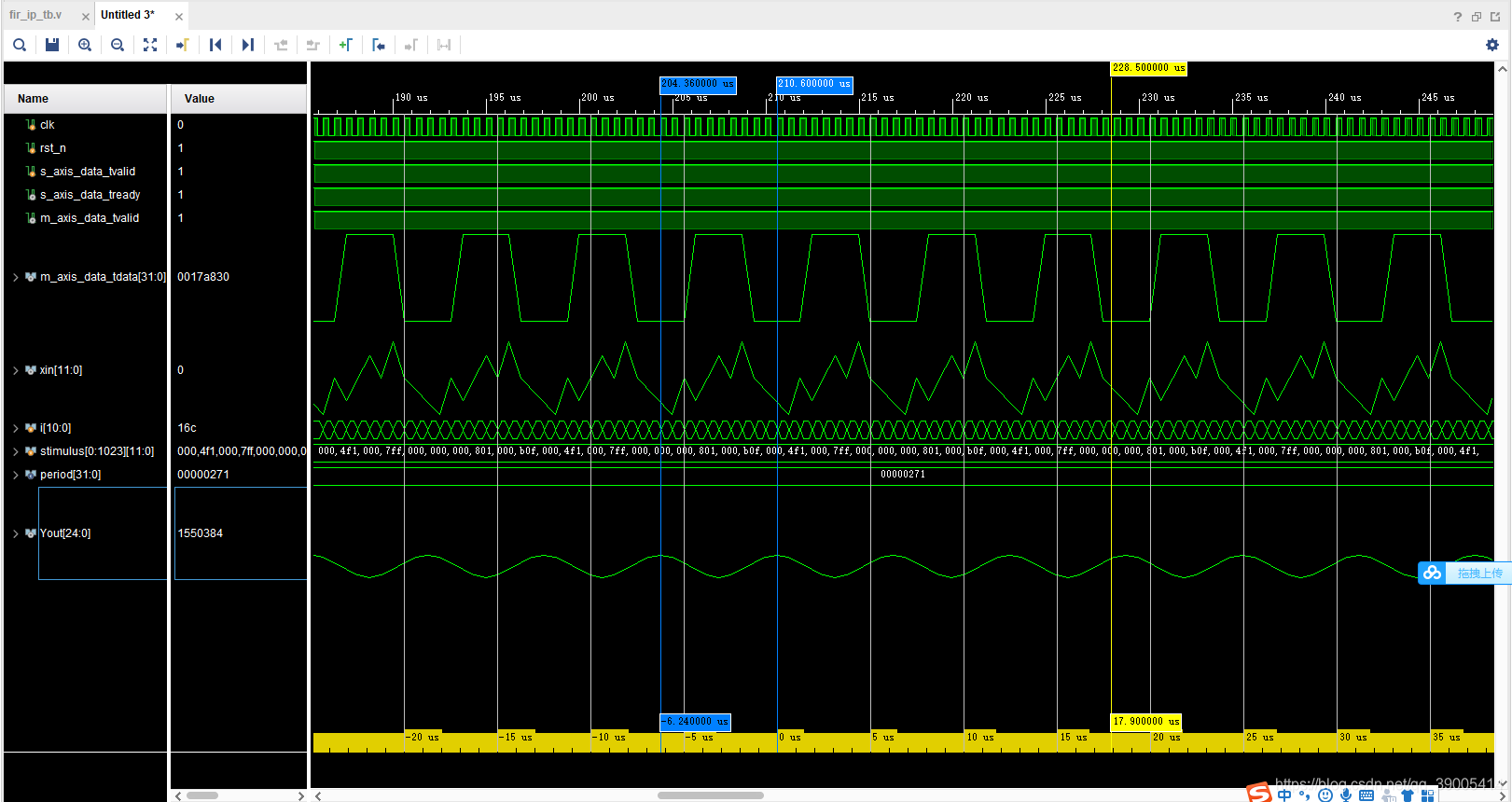 Verilog 串行fir滤波器、并行fir滤波器设计、fir Ip核实现使用matlab设计一个2khz采样500hz截止的15阶低通滤波器hn长度为16 Csdn博客