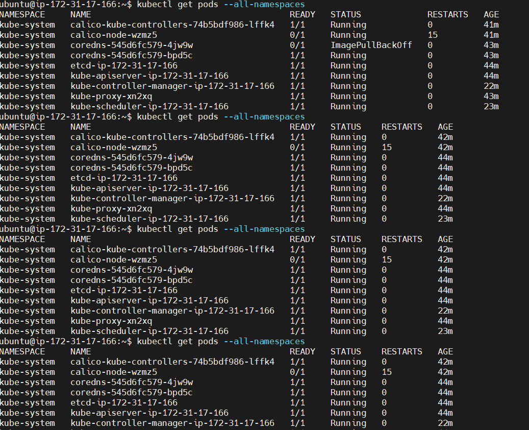 k8s解决coredns 的ImagePullBackOff 和ErrImagePull 问题_kubectl get pods --all-namespaces解决 ...