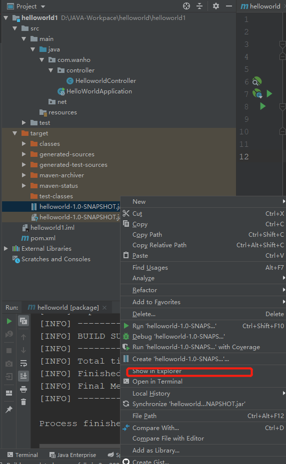 IDEA 如何用命令行启动jar包_idea target jar包 命令行启动-CSDN博客