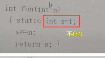 以下程序运行后的输出结果是：int fun(int n){static int s=1；s*=n；return s；main(){int i,s=0；for(i=1；i＜=4；i++){s+ ...