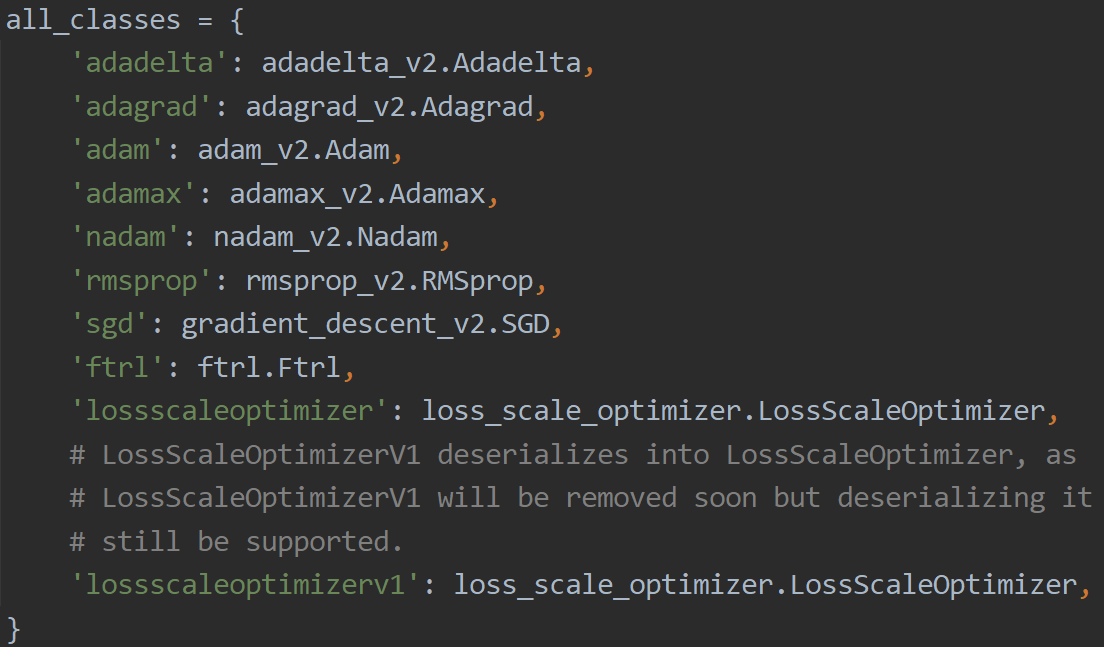 keras-nightly 导入包报错 cannot import name ‘Adam‘ from ‘keras.optimizers‘_cannot import name 'adam ...