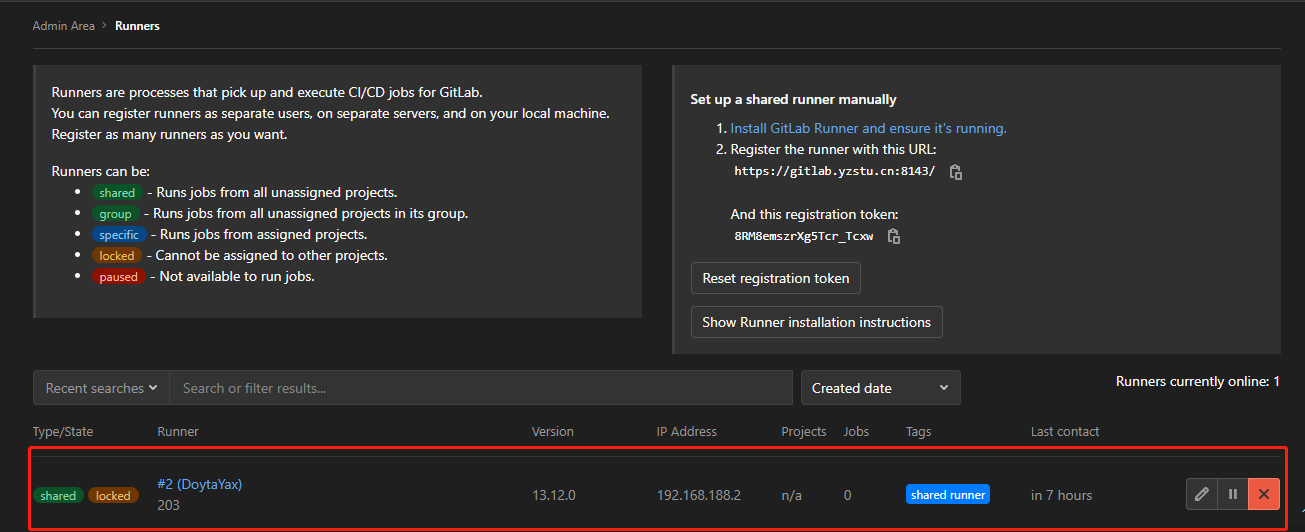 详解Gitlab Runner注册与过程中遇到的问题_status=couldn't execute post against-CSDN博客