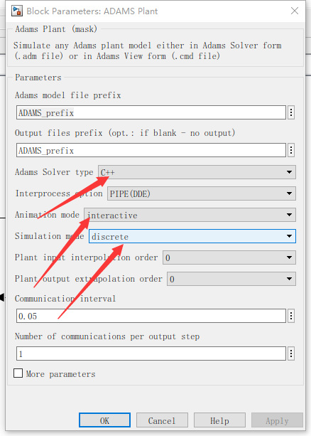 基于Adams联合MATLAB的联合仿真设置_adams与matlab联合仿真-CSDN博客