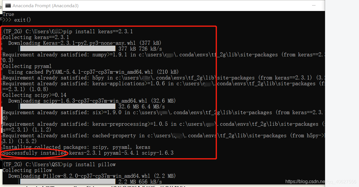 Win10下tensorflow Gpu2 0及keras安装(基于anaconda) Tensorflowgpu2 0对应kears Quesx的博客 Csdn博客
