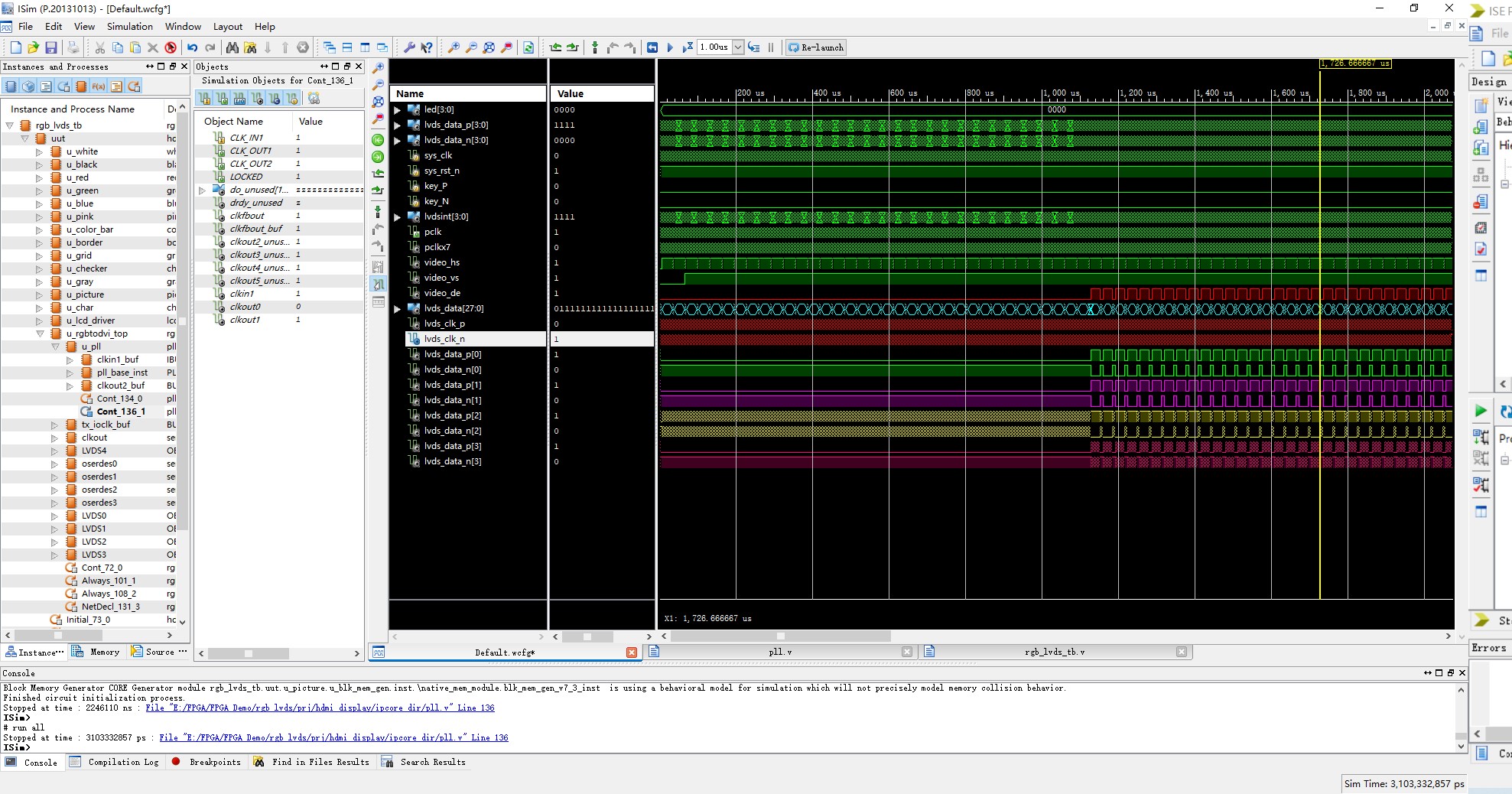 Xilinx Spartan6中oserdes2原语输出LVDS信号驱动液晶屏波形图_sprtan6 lvds-CSDN博客