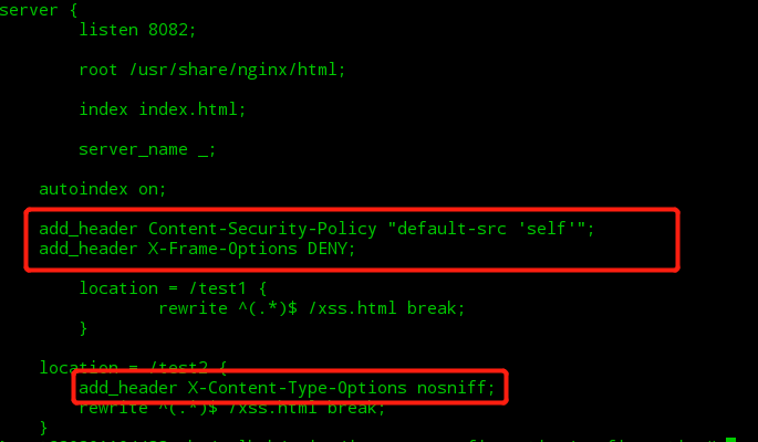 Nginx 配置错误导致漏洞——add_header被覆盖_centos nginx 配置文件被覆盖了-CSDN博客