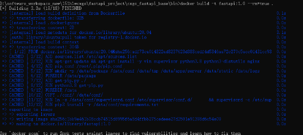 【FastAPI 基础】20、docker打包本地fastapi服务及环境，并线上部署_fastapi access-control-allow-origin-CSDN博客