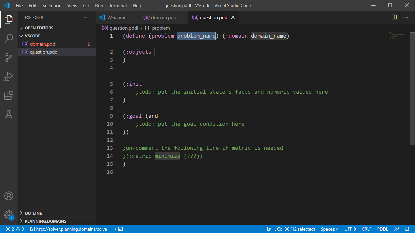 [PDDL人工智能] 01.PDDL规划器安装及入门详解（规划领域定义语言）-CSDN博客
