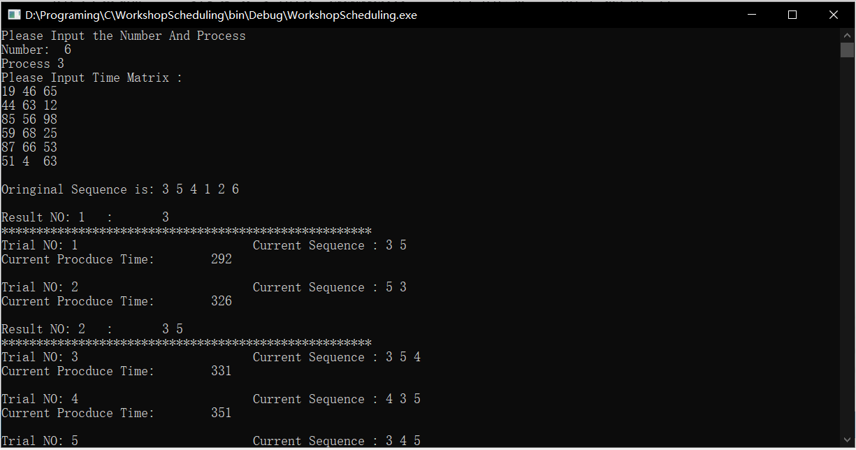 基础NEH算法 在 流水车间调度问题（FlowShop)问题 的应用（C++）_flowshop调度问题建模-CSDN博客