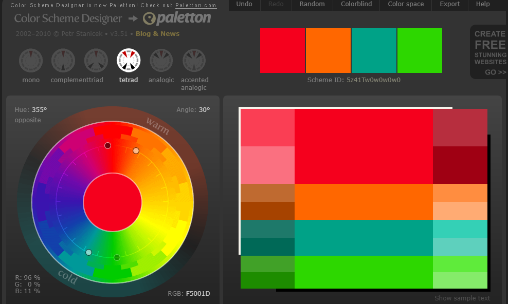 R语言配色——colorschemedesigner_color scheme designer-CSDN博客